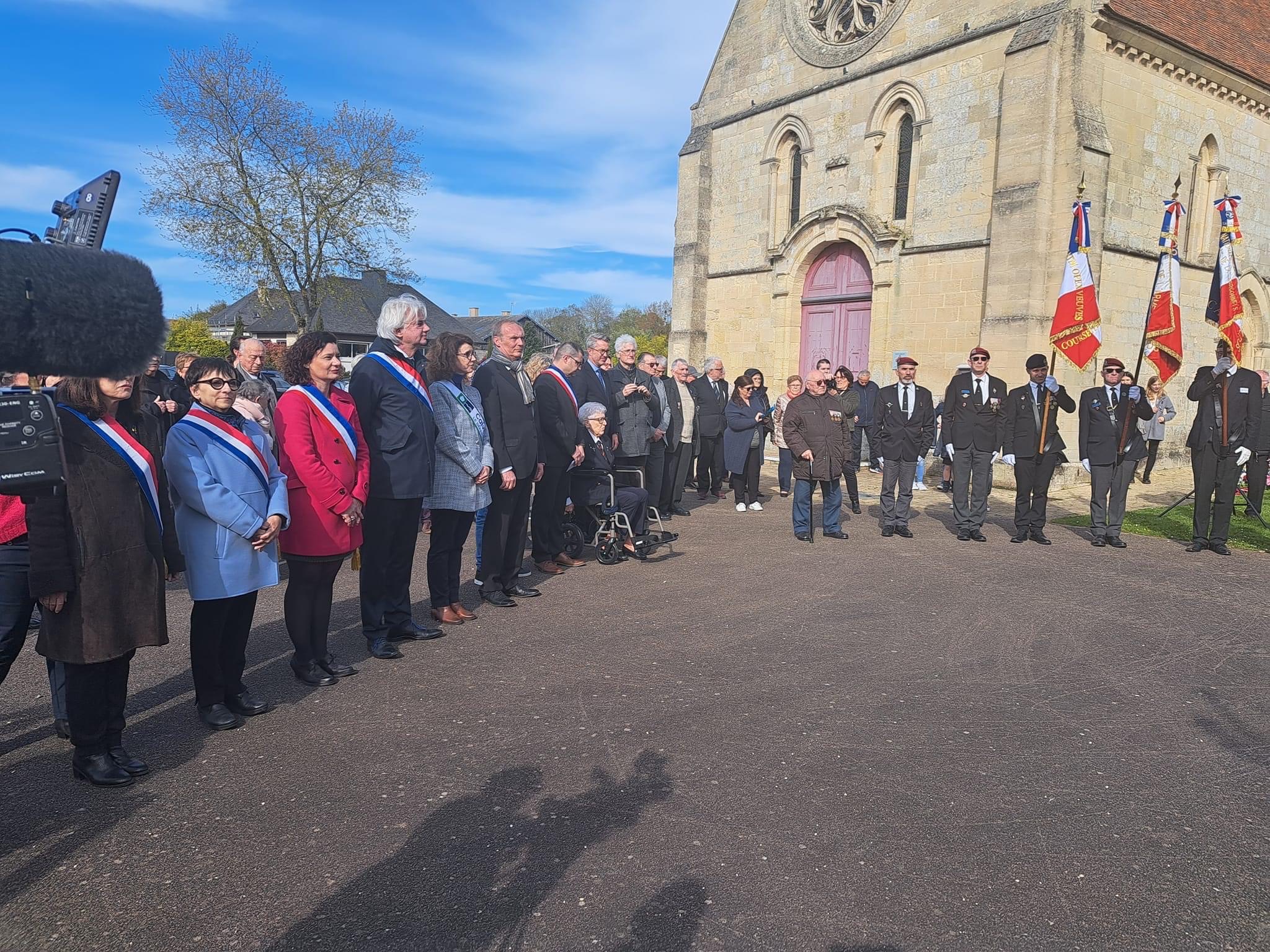 Inauguration du Chemin Colette Marin-Catherine - Saint-Manvieu-Norrey